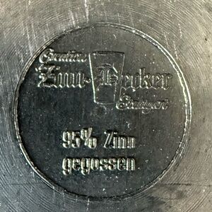 Wall Decor | Zinn Becker Bayern Wall Decor 95 Zinn Gegossen | Poshmark